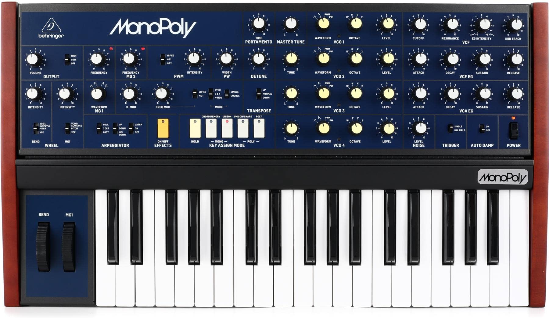 Amazon.com: Behringer Poly D Polyphonic Analog Synthesizer : Musical ...