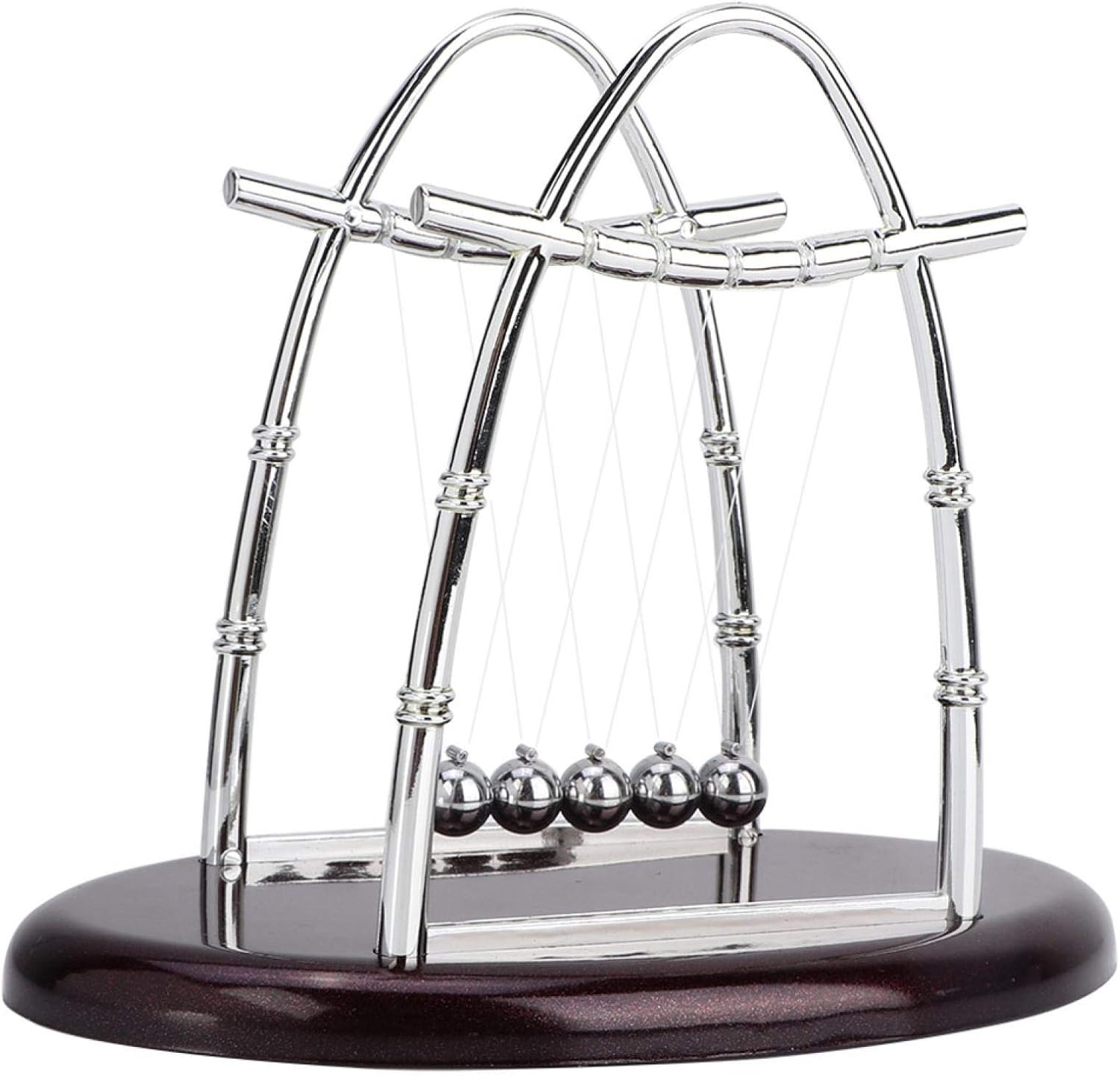 Amazon.com: Alvinlite Newton's Cradle Balance Ball Fun Science Desk ...
