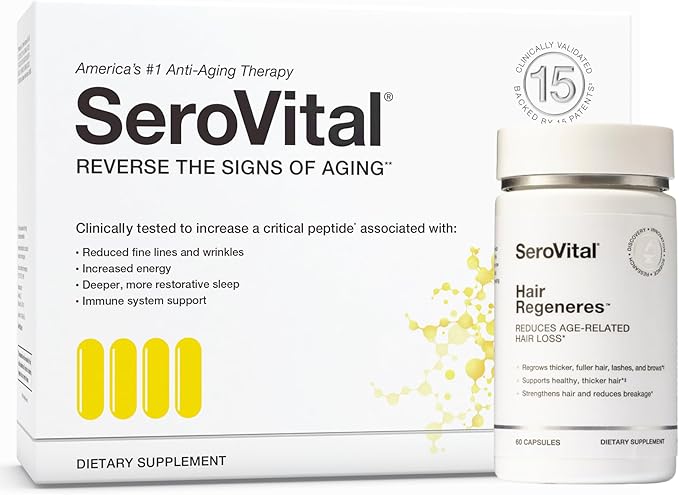 Amazon.com: SeroVital Healthy Hair Plus Bundle - SeroVital Renewal ...