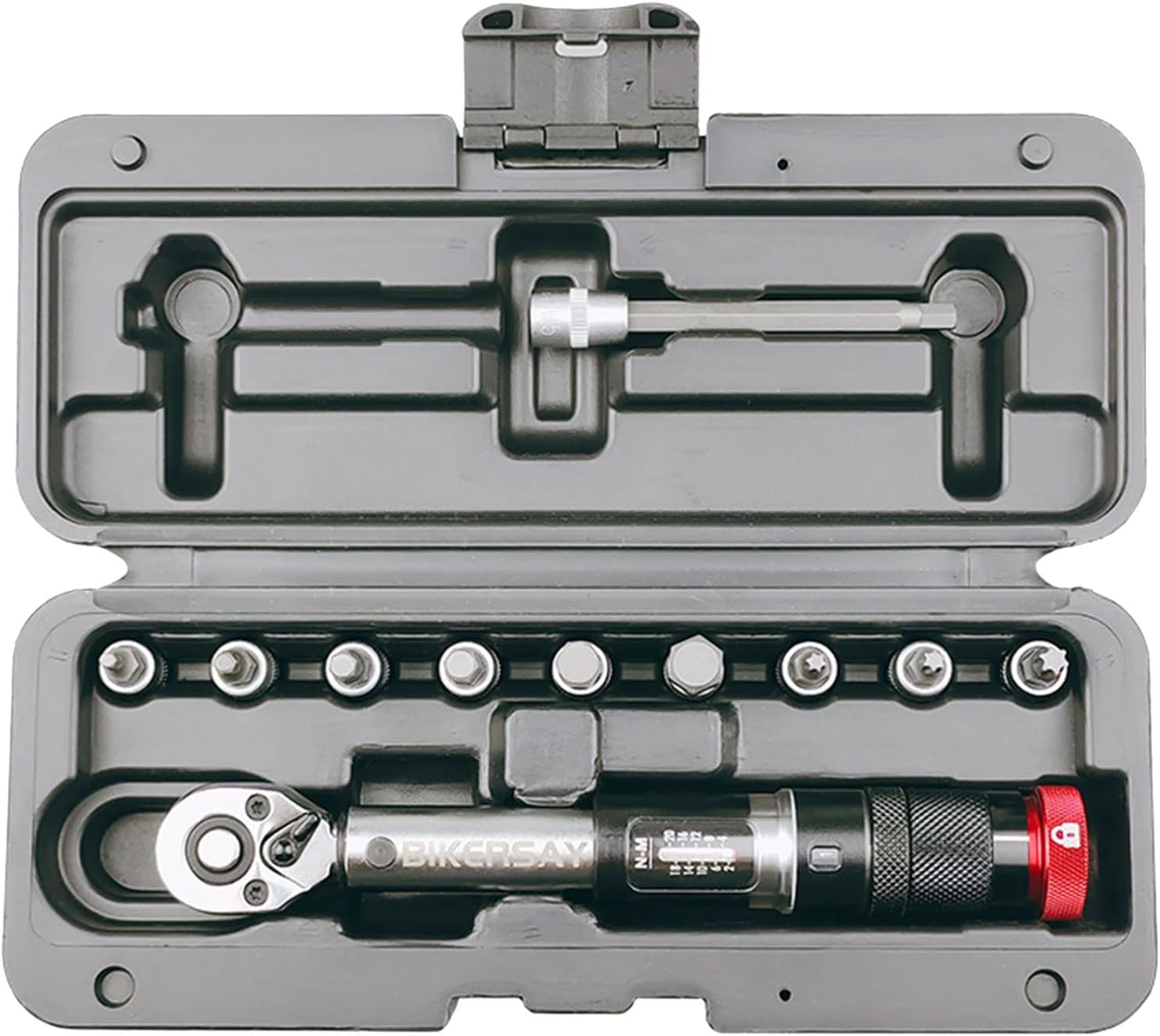 Amazon.co.jp: 1/4" Drive Click Torque Wrench Set Quick Release ...