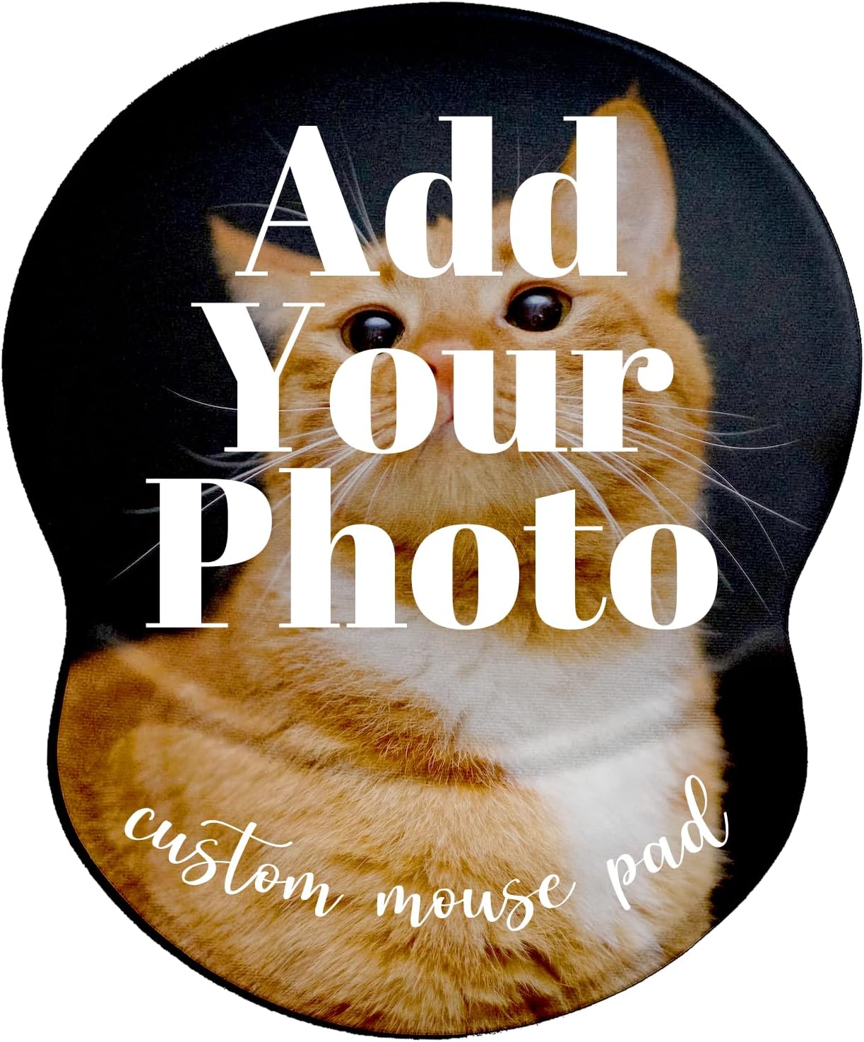 Amazon.com: Custom Mouse Pad with Wrist Rest, Personalized Photo Mouse ...