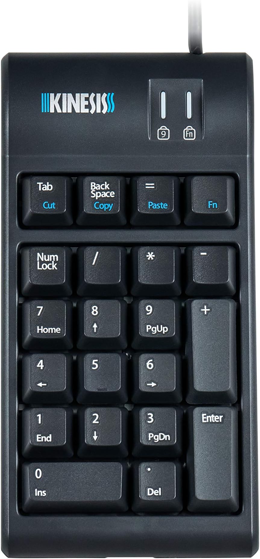 Amazon.com: KINESIS USB Freestyle2 Numeric Keypad (PC), Dark gray ...