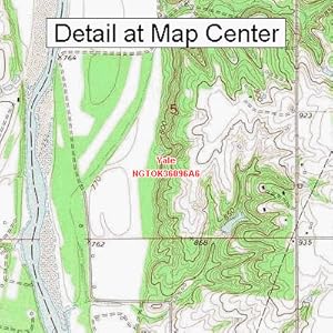 Amazon.com : USGS Topographic Quadrangle Map - Yale, Oklahoma (Folded ...