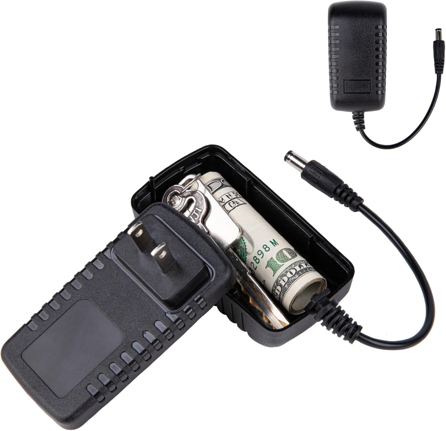 Plug Storage Realistic Looking Charger with Storage Hiding Places for ...