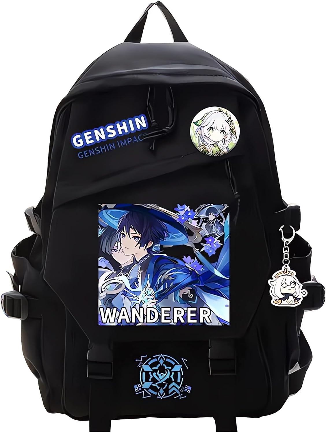 Amazon.com | Dalicoter Genshin Impact Backpack Wanderer Backpack Cute ...
