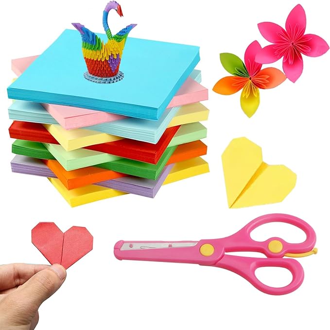 Amazon.com : Origami Paper Kit 100 Sheets Origami Paper 8x8Inch ...