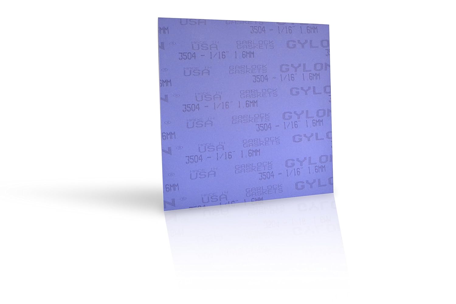 Garlock Style 3504 Blue Gylon Sheet Gasketing 1/16" x 20" x 20": Amazon ...