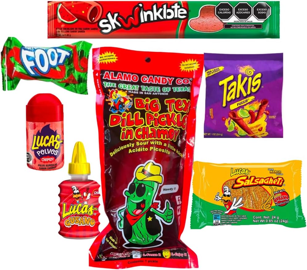 Amazon.com : Chamoy Pickle Kit - Mexican Candy Mix Ready to Make the ...