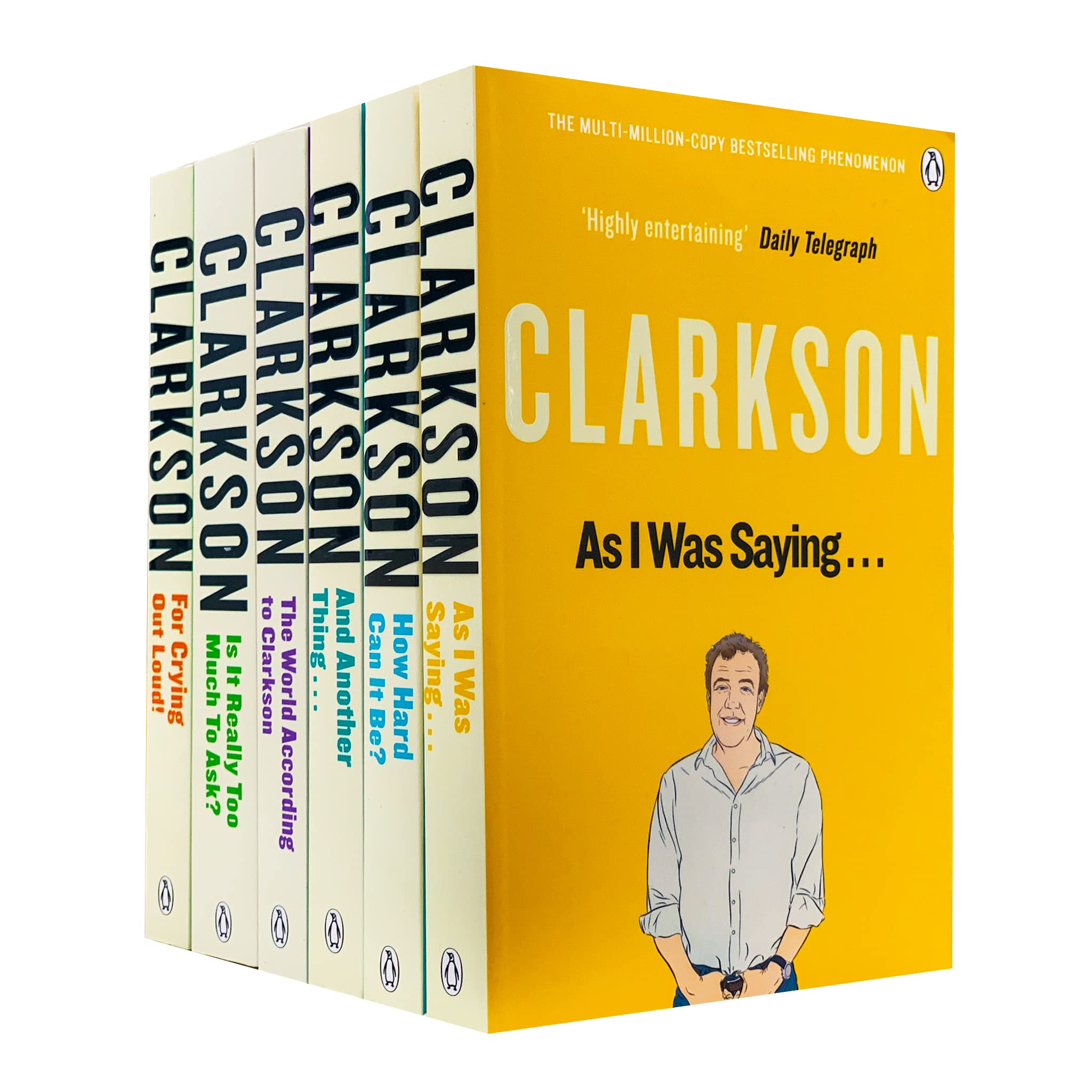 Jeremy Clarkson World According to Clarkson 6 Books Set: Amazon.co.uk ...