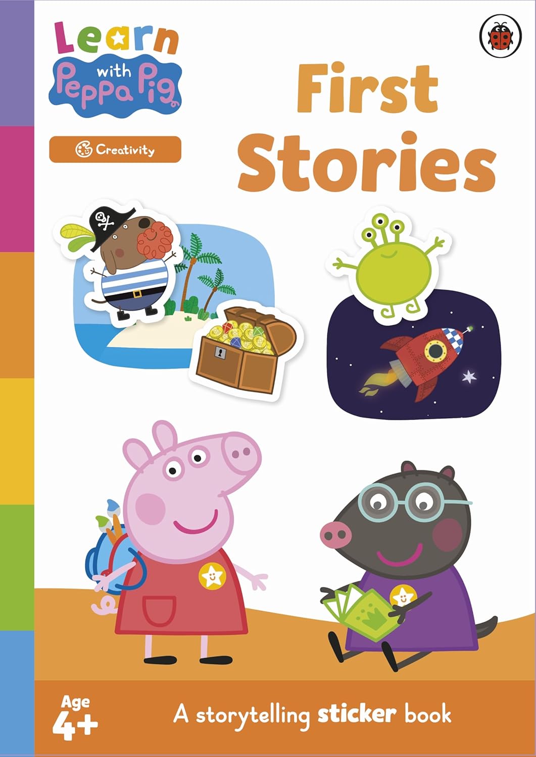 Learn with Peppa: First Stories sticker activity book : Peppa Pig ...