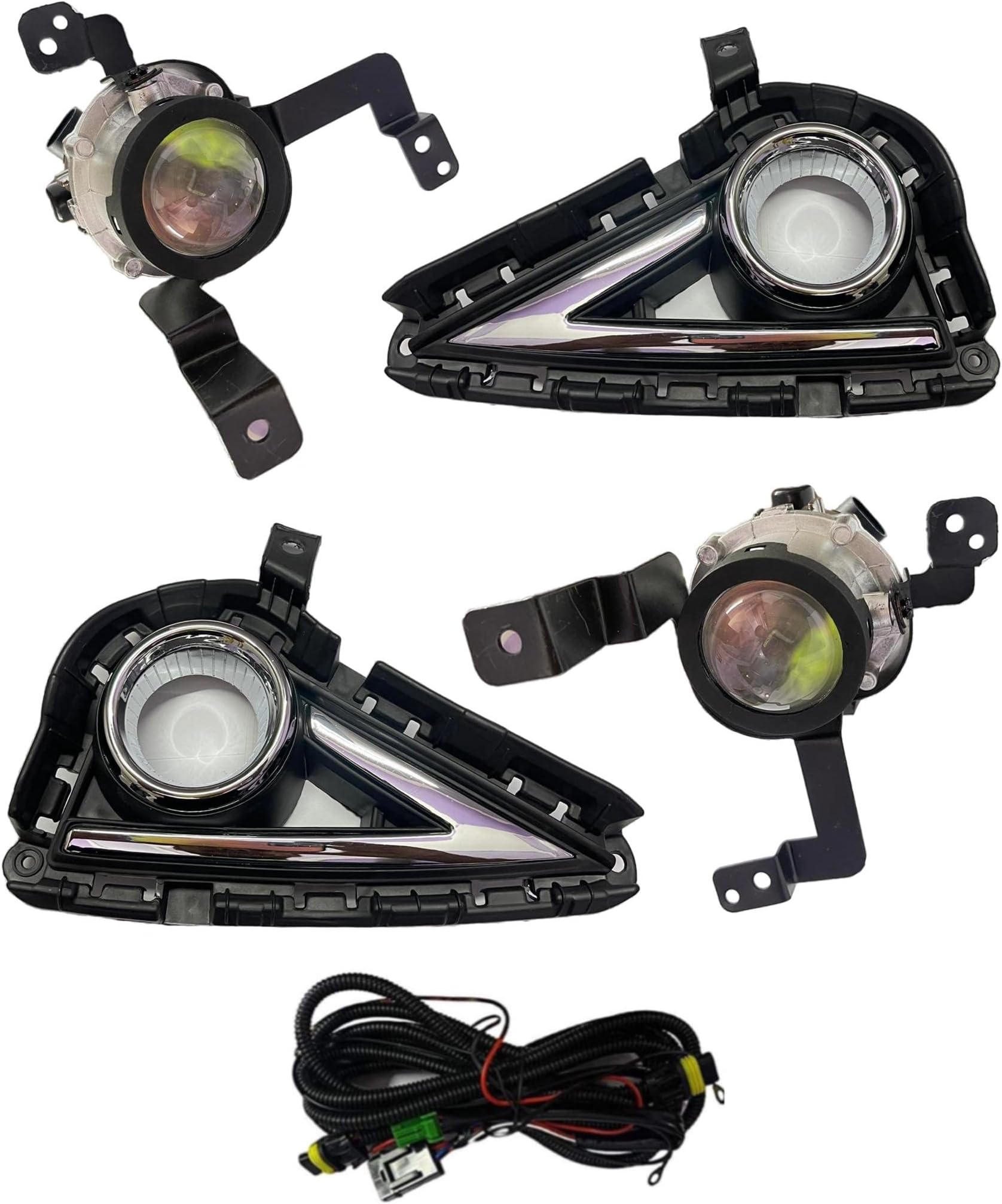 K D Fog Lamp set For Hyundai I10 Grand NIOS With Bulb (Pair) 2019-2022 ...