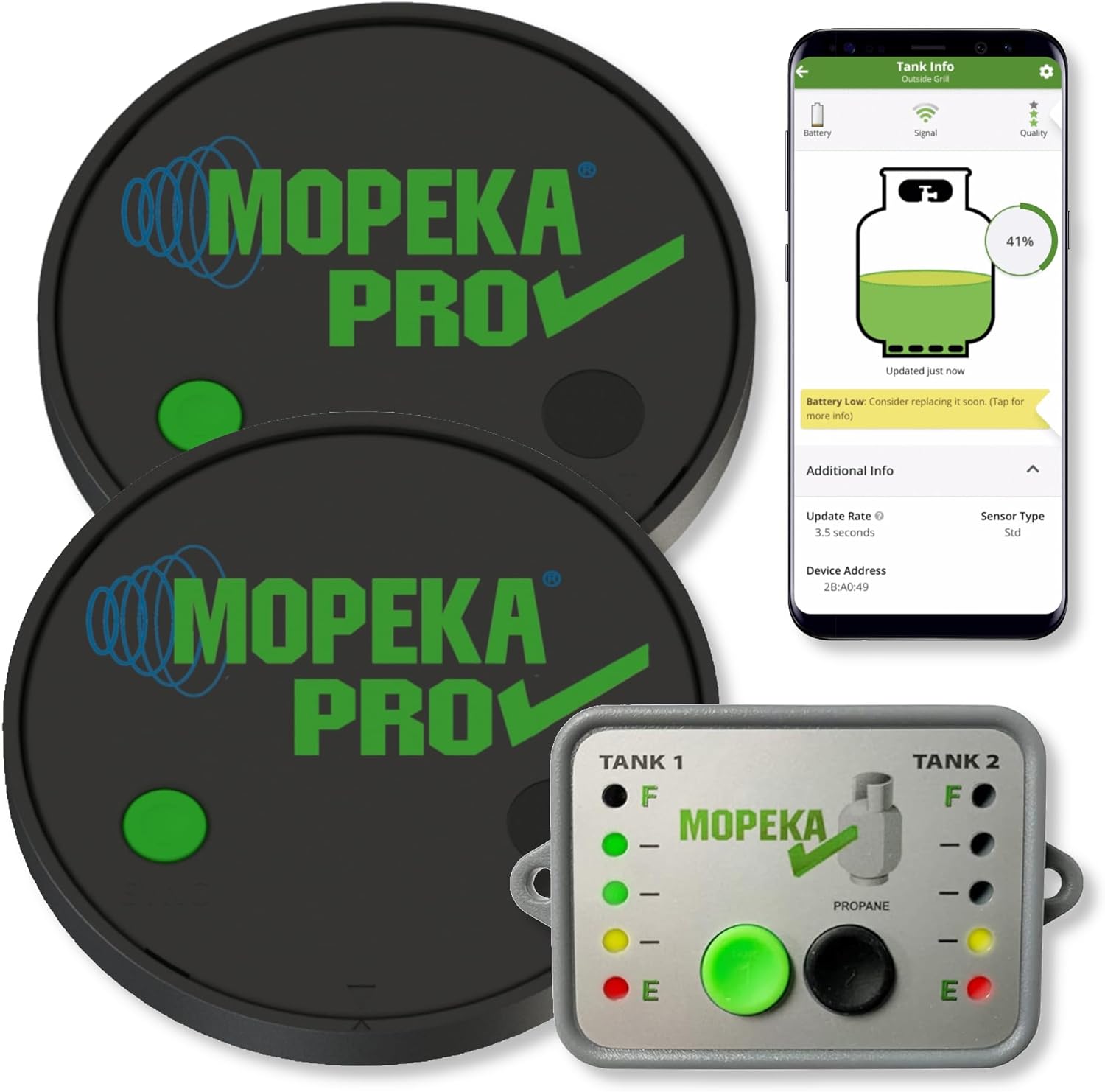 Amazon.com : Mopeka Pro Check Universal Bundle - 2 Pro Universal ...