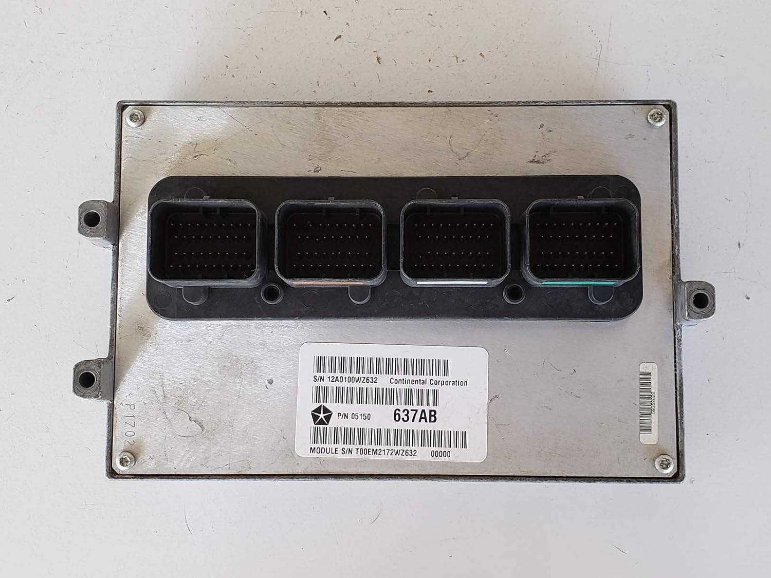 Amazon.com: Dodge 2012 Ram 1500 05150637AB Computer Brain Engine ...