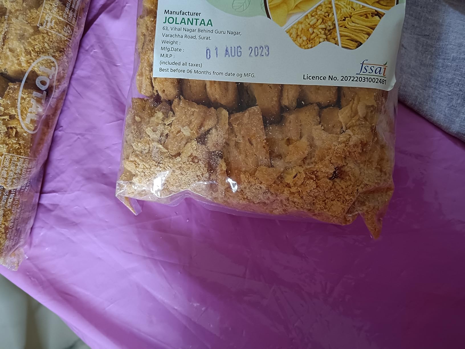 JOLANTAA 100% Veg Special Gujrati Khari Biscuits-Puffy,Twisted Khari ...
