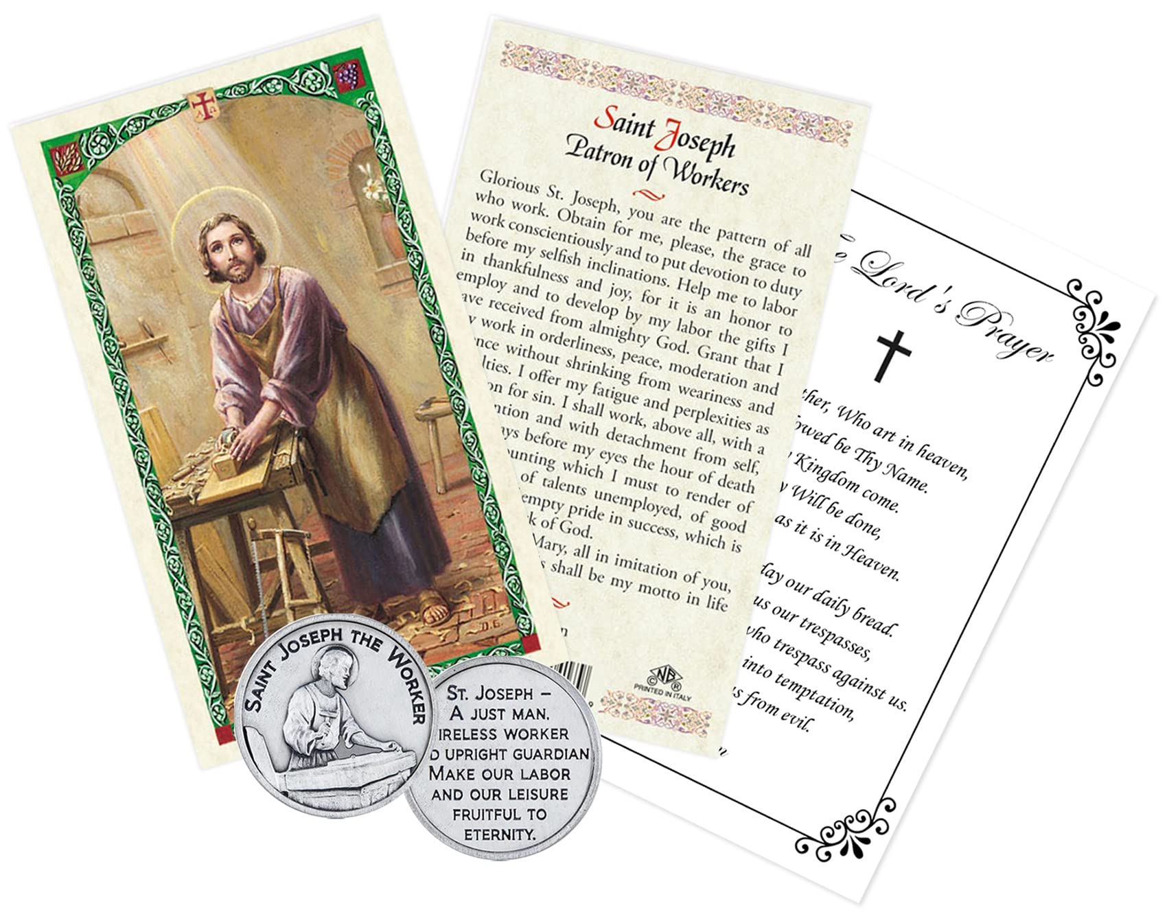 Saint Joseph Prayer Card