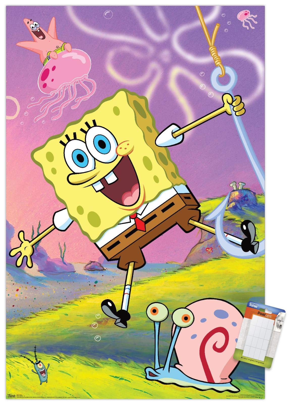 Amazon.com: Trends International Nickelodeon Spongebob - 10 Wall Poster ...
