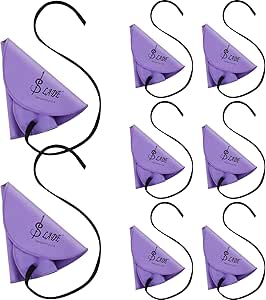Amazon.com: Yinder 8 Pcs Clarinet Swab Cleaning Cloth Pull Through Swab ...