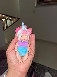 Amazon.com: Hanaive 4 Pcs 4 Inch Mini Baby Dolls Lifelike Realistic ...