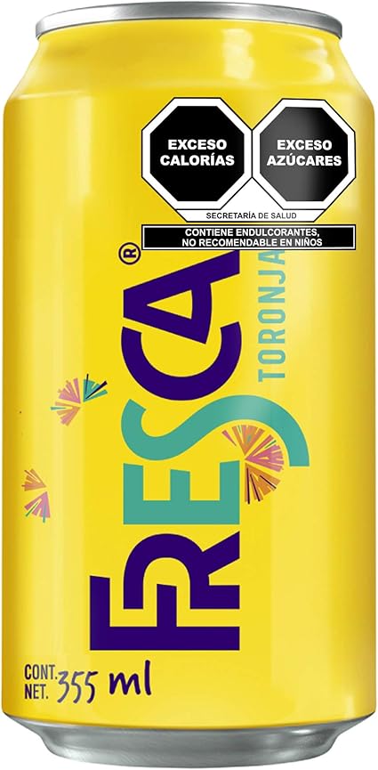 Fresca, Sabor Toronja, Lata 355ml 12-pack : Amazon.com.mx: Alimentos y ...