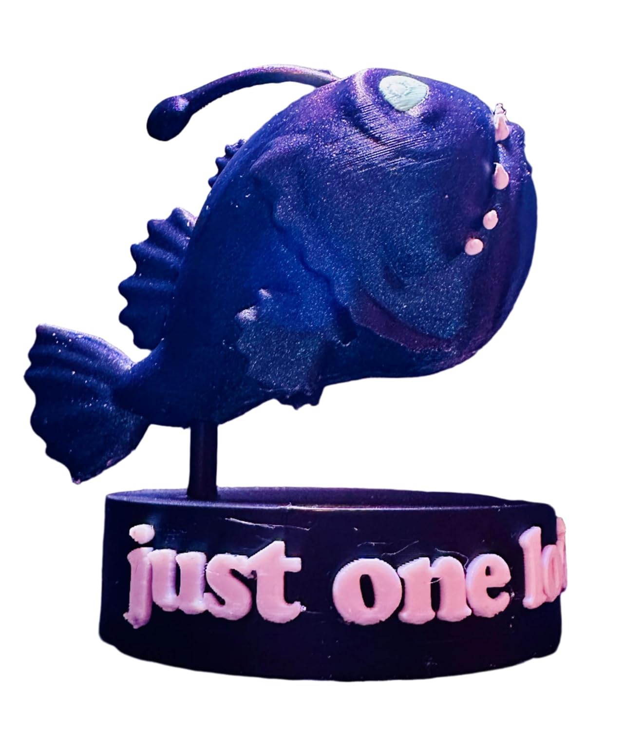 Amazon.com: Just One Look Angler Fish 3D Print Statue with base : Home ...
