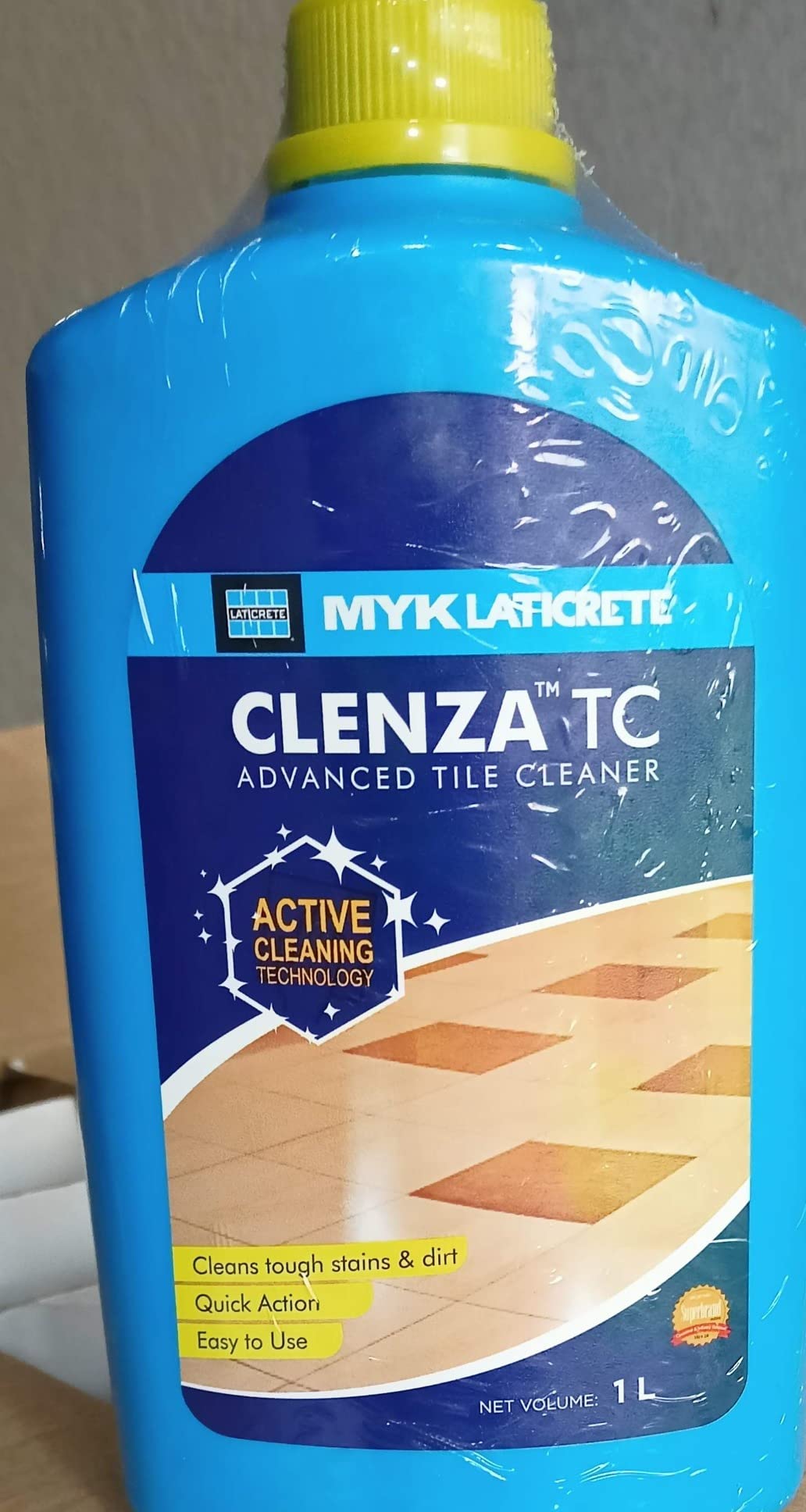 MYK LATICRETE Clenza TC Tile Cleaner & Bathroom tiles cleaner 5 Liter(5 ...