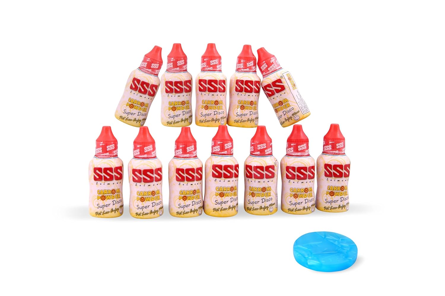 Buy SSS Carrom Powder Super Disco(Dancing)|Speed Powder|Magic Powder|Pink in Colour (12g (Pack ...