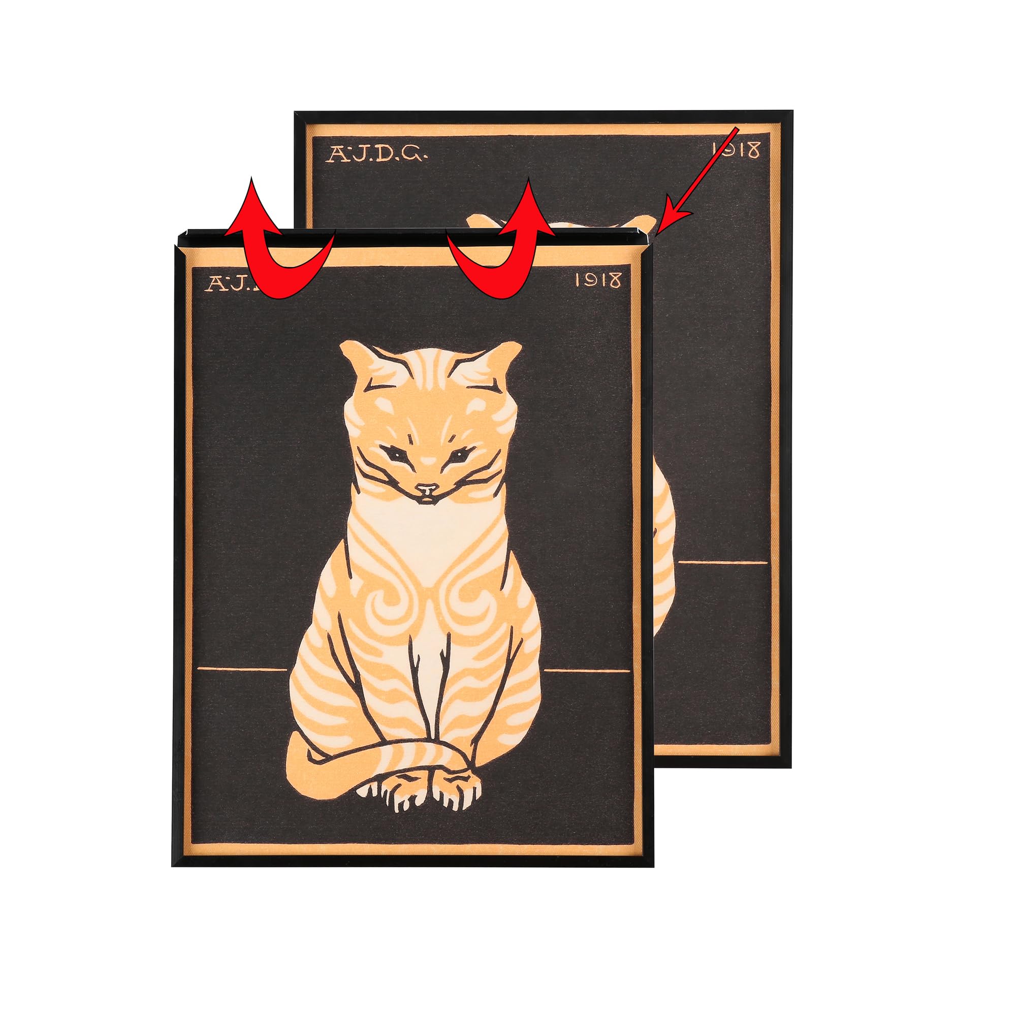 Amazon.com: HUACANVAS 20"x30" 2 Packs Poster Frames,Front Loading ...