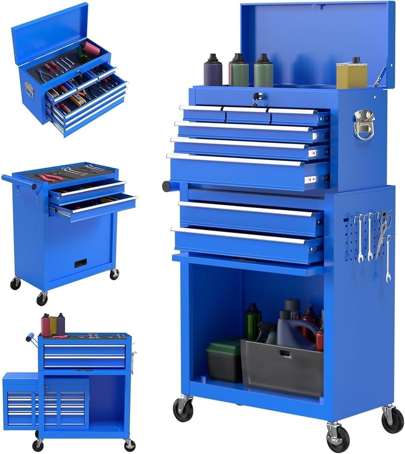 8-Drawer Rolling Tool Chest, High Capacity Tool Box Sri Lanka | Ubuy