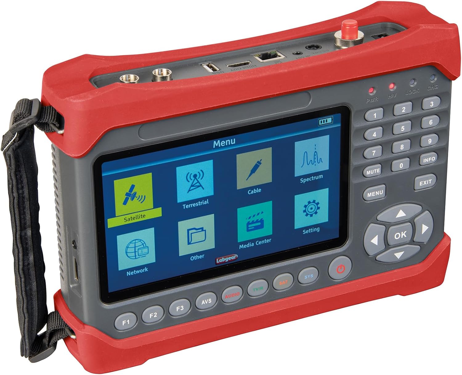 Labgear 50039PI Digital Signal Meter & Analyser – Professional ...