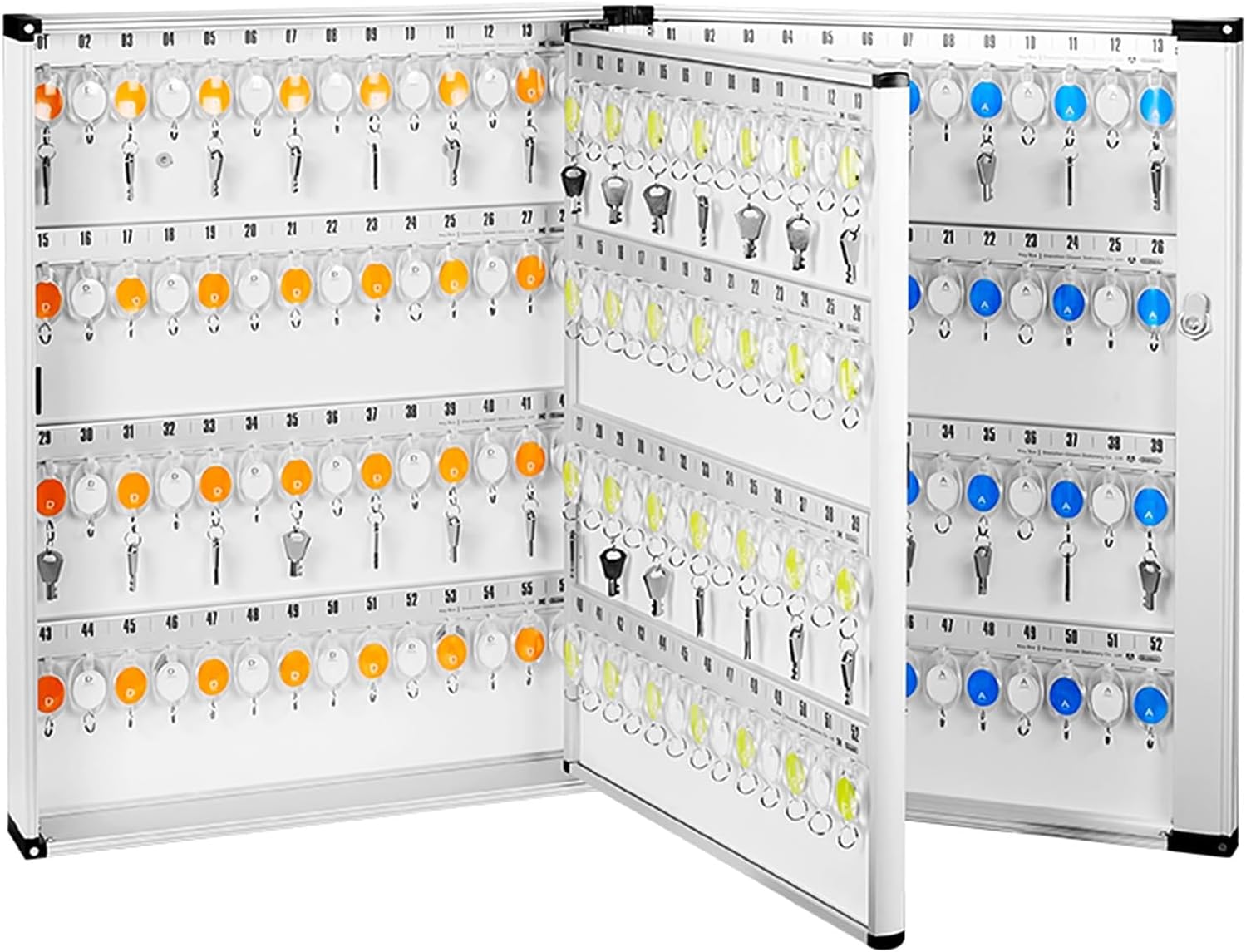 Amazon.com: Heavy-Duty Key Storage Box, Lockable Key Cabinet with ...