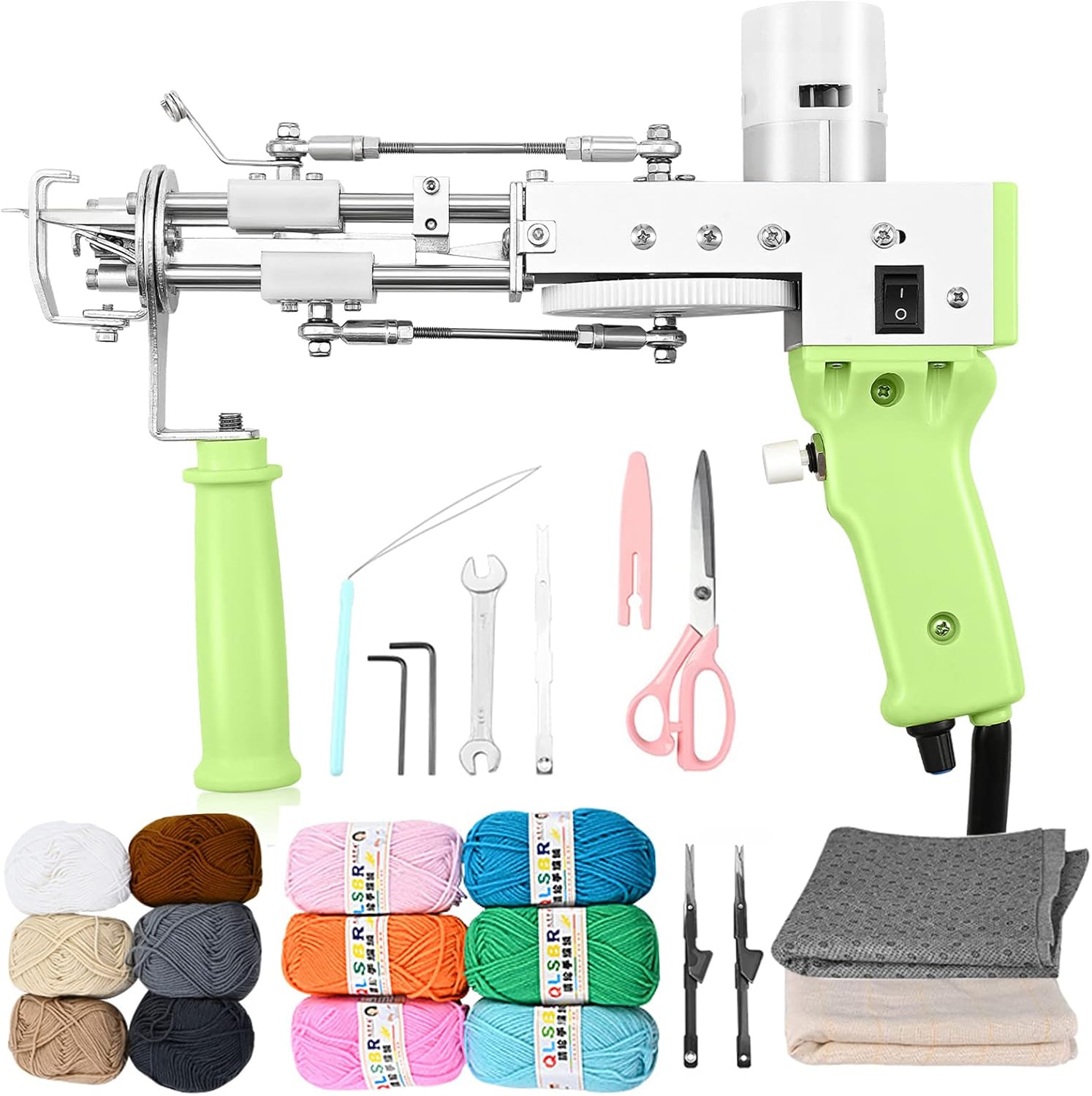 Amazon.com: FancyBant Tufting Gun, 2 in 1 Cut Pile & Loop Pile Electric ...