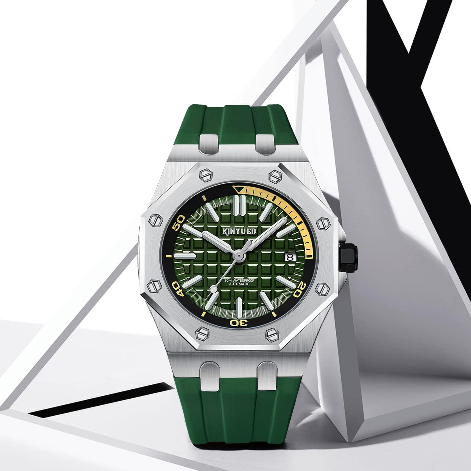 IK COLOURING Mens Luxury Automatic Mechanical Watch Business Luminous ...