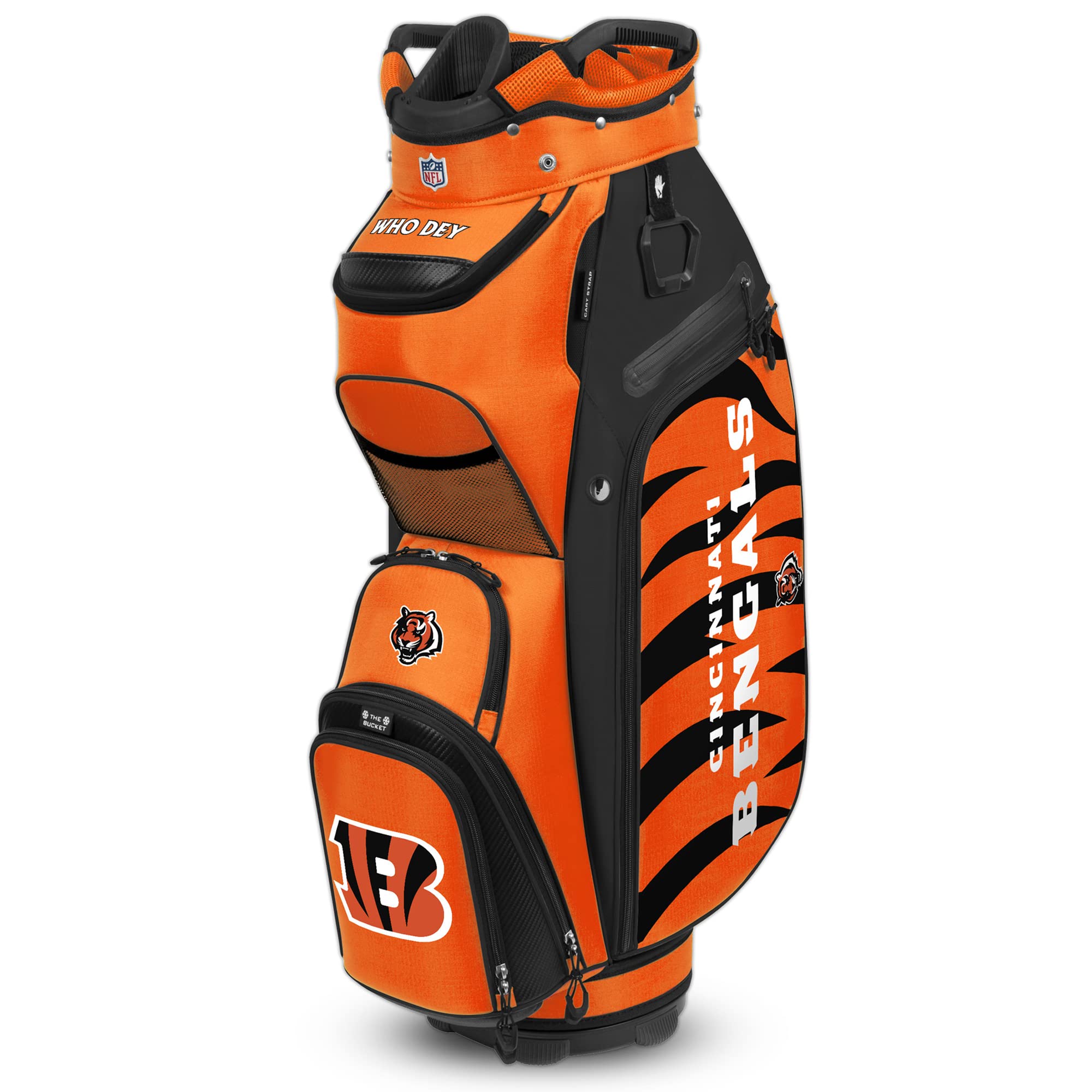 Snapklik.com : WinCraft Cincinnati Bengals Bucket III Cooler Cart Golf Bag