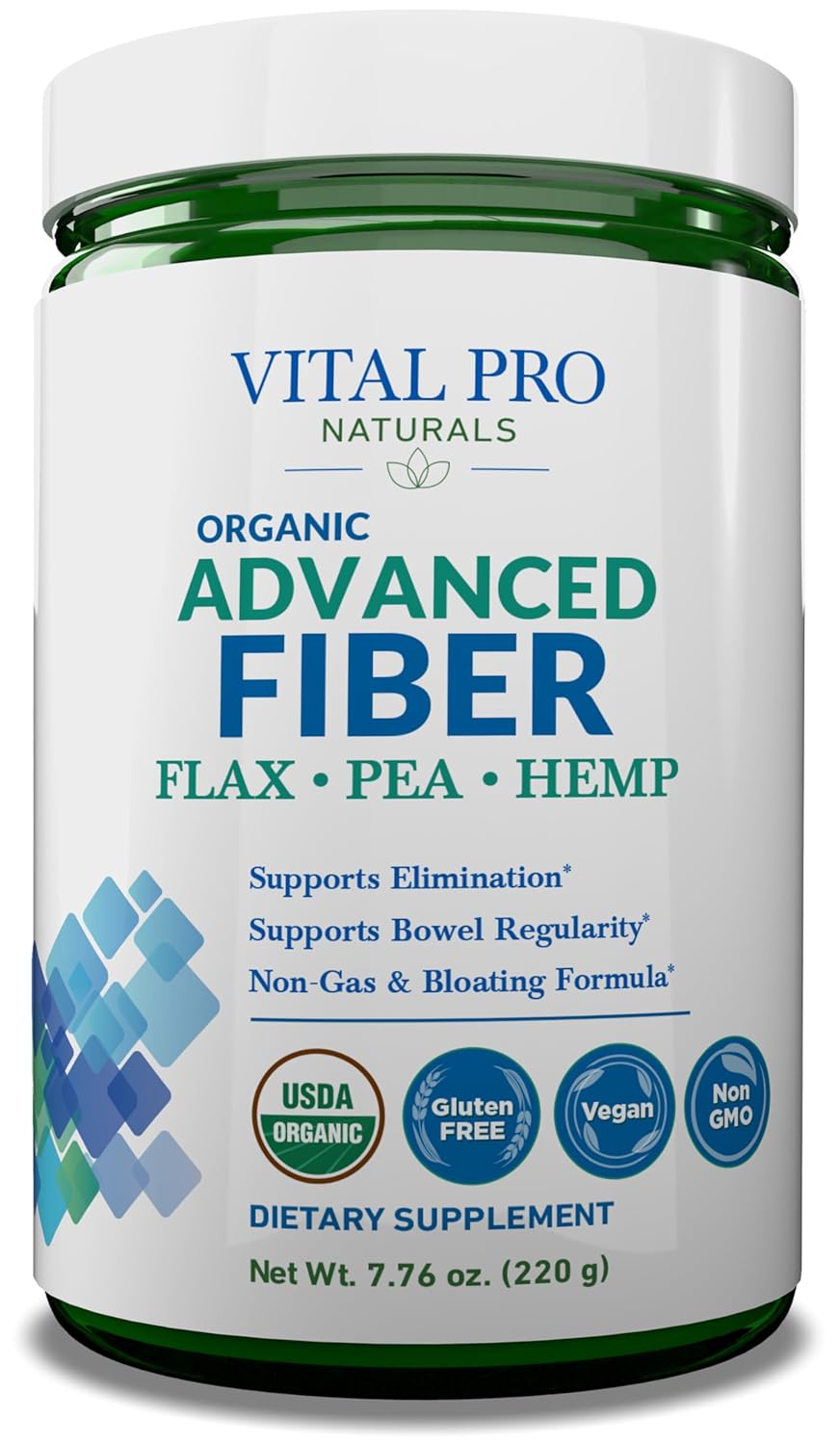 Vital Pro Naturals – Suplemento Avançado de Fibra em Pó com 13g de ...