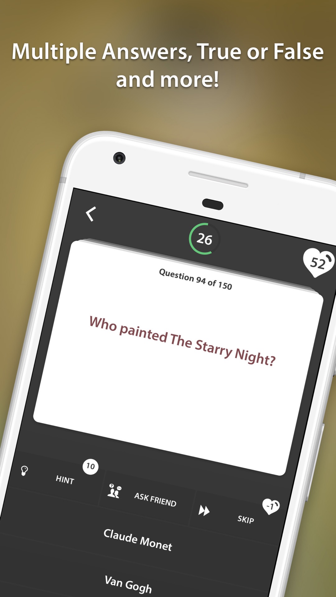 Art Quiz: Trivia Questions and Answers - App on Amazon Appstore