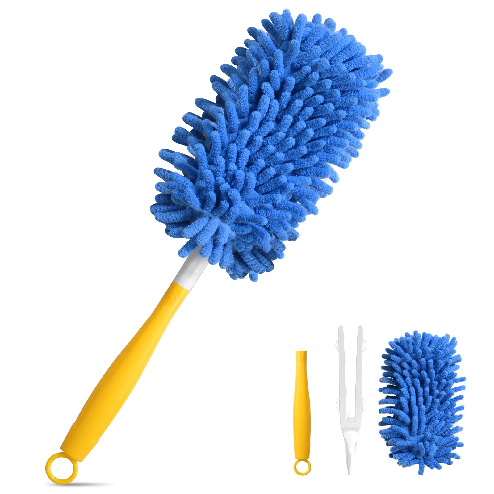 Amazon.com: Microfiber Duster for Cleaning, Hand Washable Dusters with ...