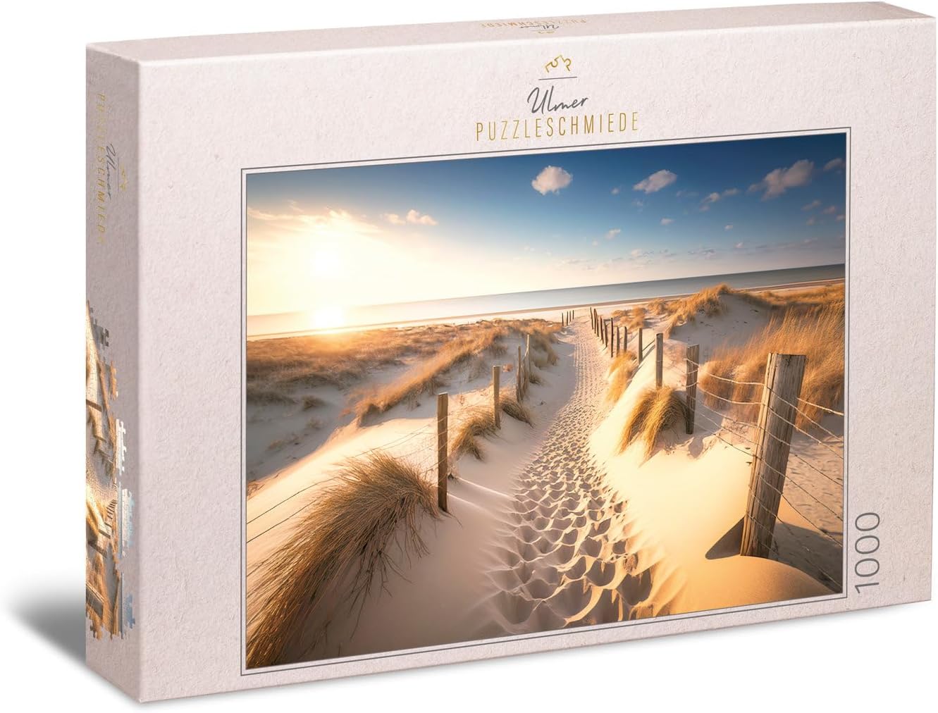 Ulmer Puzzleschmiede - 1000 Teile Landschafts-Puzzle „Ostsee für Immer ...