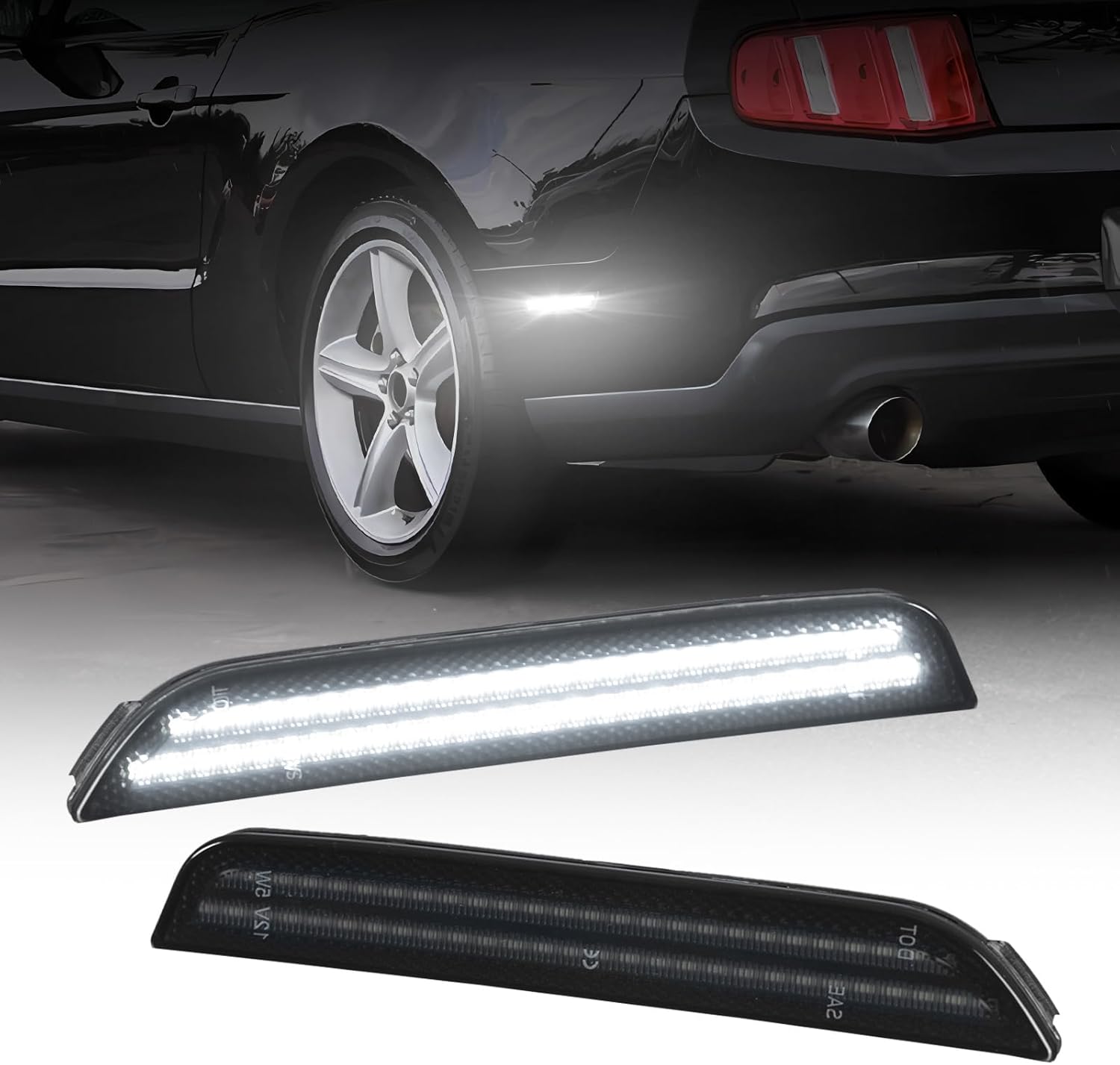 Amazon.com: AUTOONE Upgraded Rear LED Side Marker Lights Compatible ...