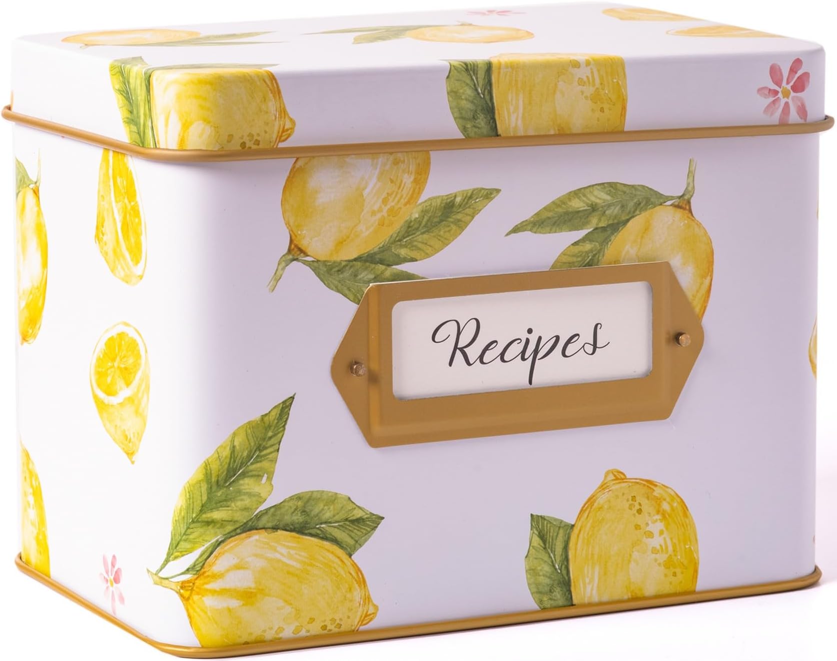 Amazon.com: Recipe Box With Cards And Dividers | Sage Green Recipe ...