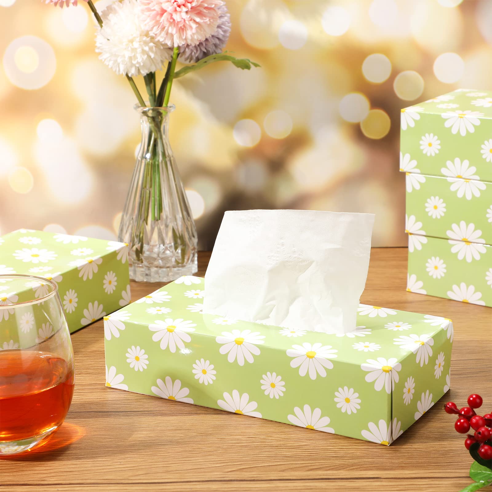 24 Boxes 2400 Sheets of Facial Tissues 2 Ply Soft Flat Facial Tissue ...