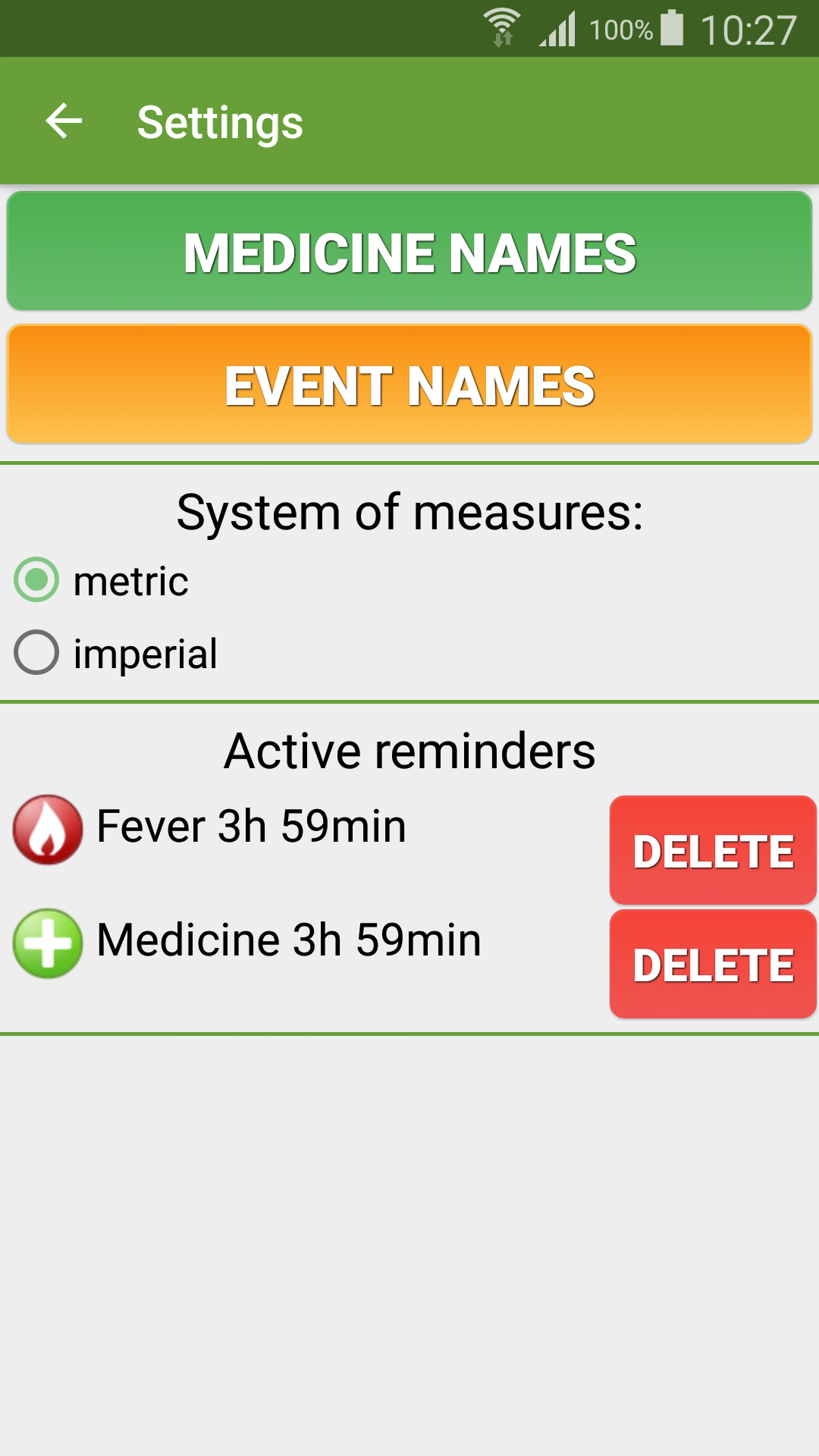 Fever Tracker - App on Amazon Appstore