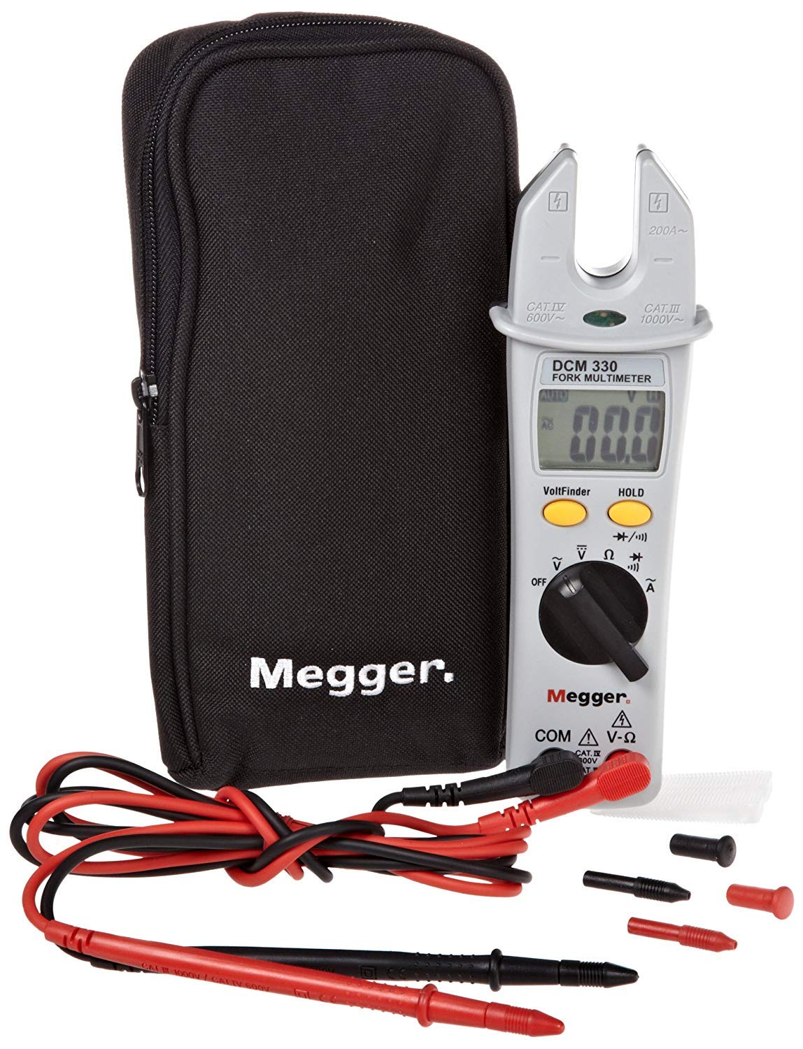 Buy Skyking Megger DCM330 CAT IV Fork Multimeter, 1000V DC Voltage ...