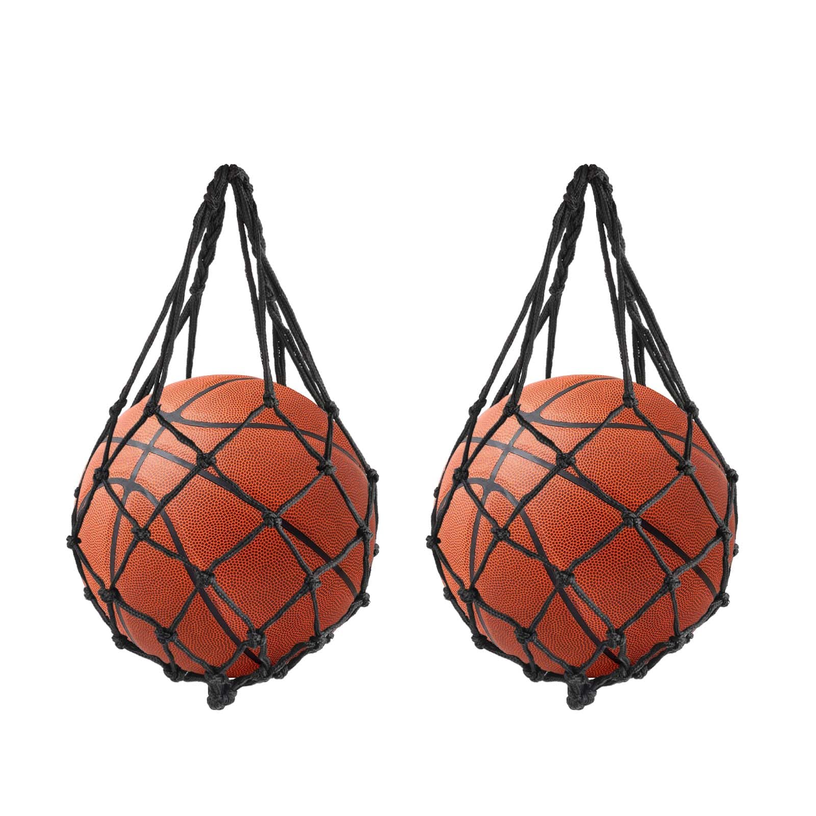 Amazon.com : 2PCS Soccer Ball Net Bag Football Mesh Storage Sports Ball ...
