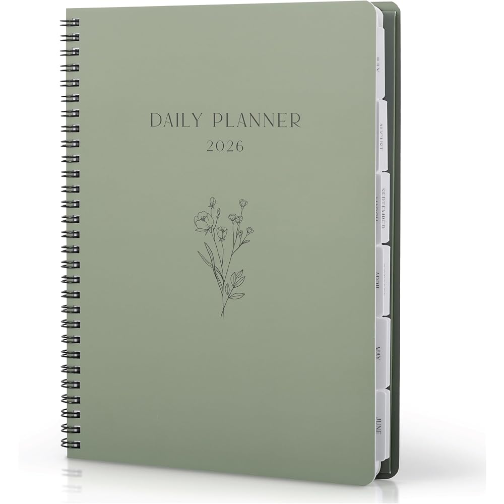 $1/mo - Finance Beautiful 2026 Daily Planner - 7" x 10" Daily Planner ...