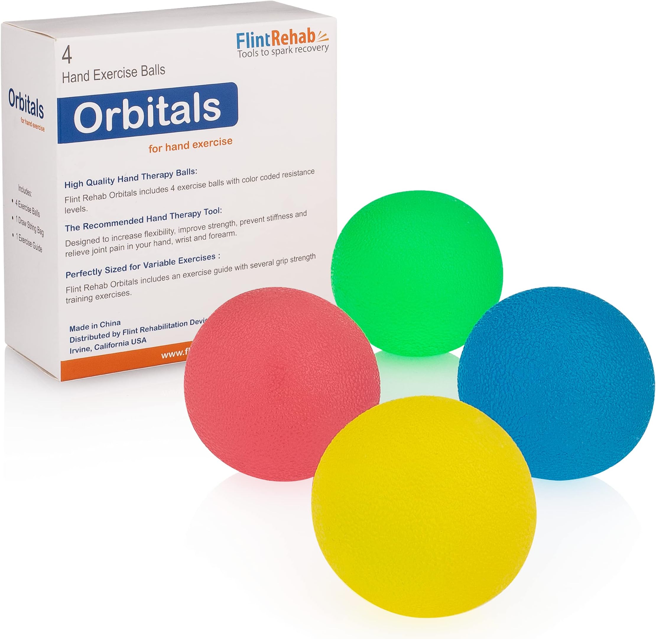 Amazon.com: Isoflex Hand Therapy and Exercise Ball with an e-Book. 2 ...