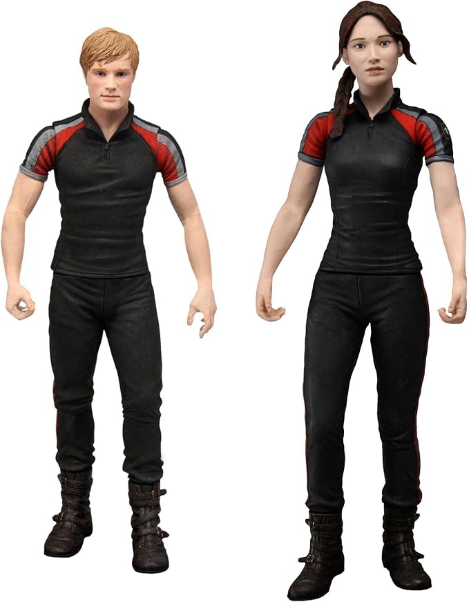Amazon.com: Neca The Hunger Games Movie Series 2 Set of 2 Action ...