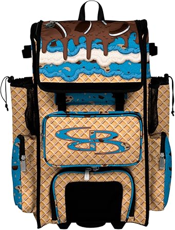 Amazon.com: Boombah Rolling Superpack Baseball/Softball Gear Bag ...