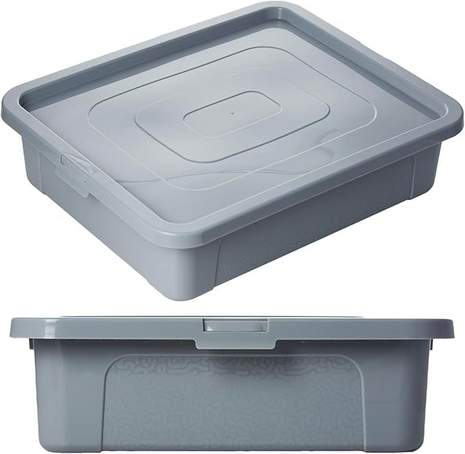 Container Plastic Box Containers With Lid MultiBox 33x20x10cm, 4.5 L ...