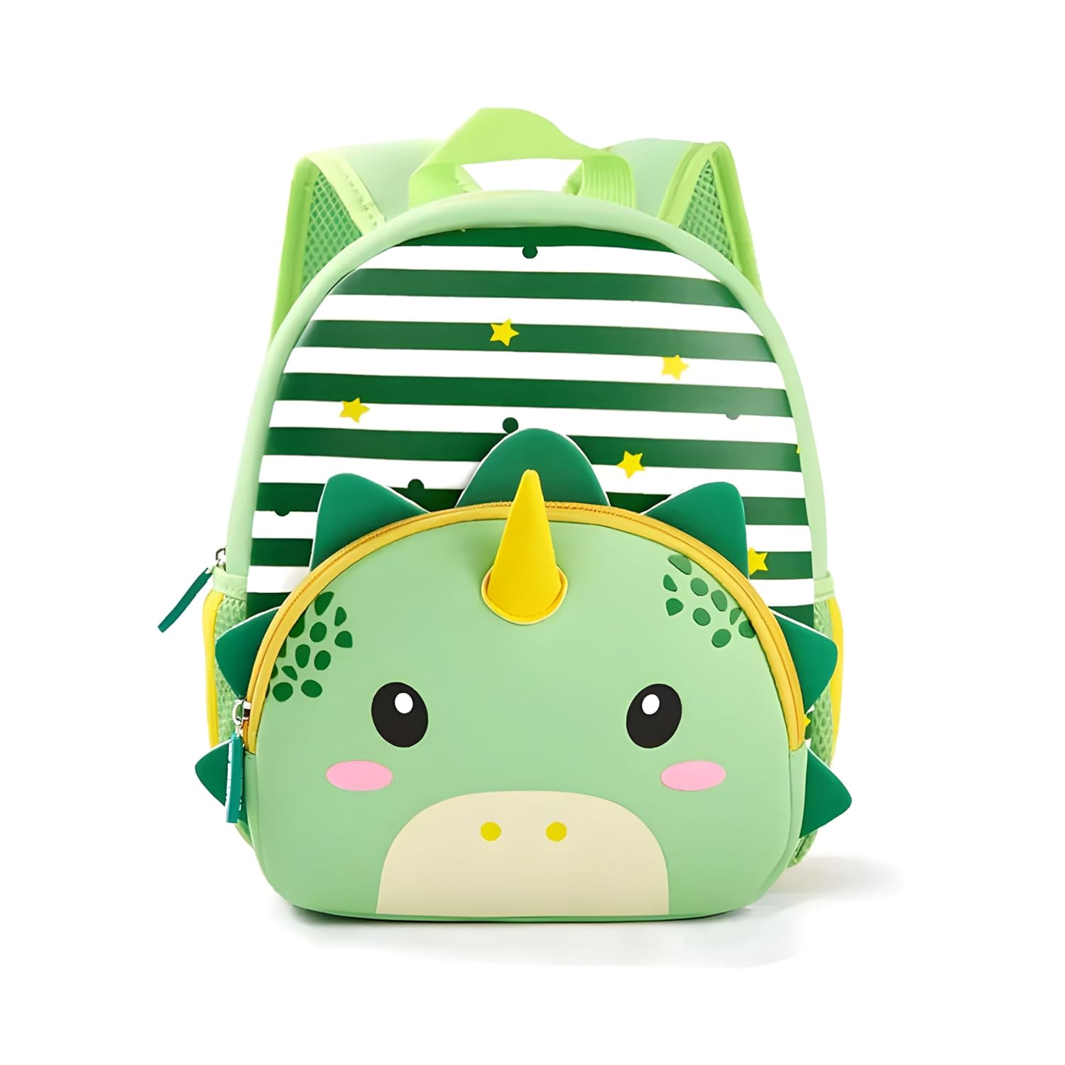 Buy Toyshine 28cm Cute Dino Face Backpack for Kids Girls Boys Toddler ...