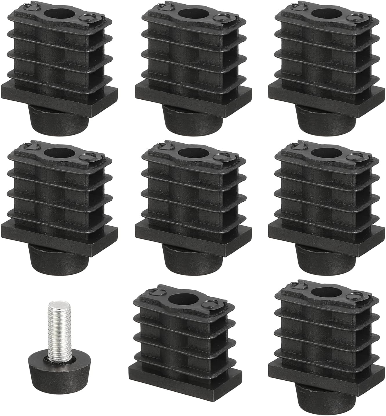 Amazon.com: uxcell 8 Set Leveling Feet, M6x13x25mm Plastic Adjustable ...